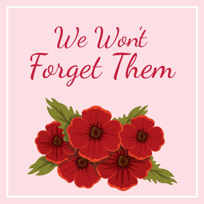 remembrance day instagram post Template | PosterMyWall