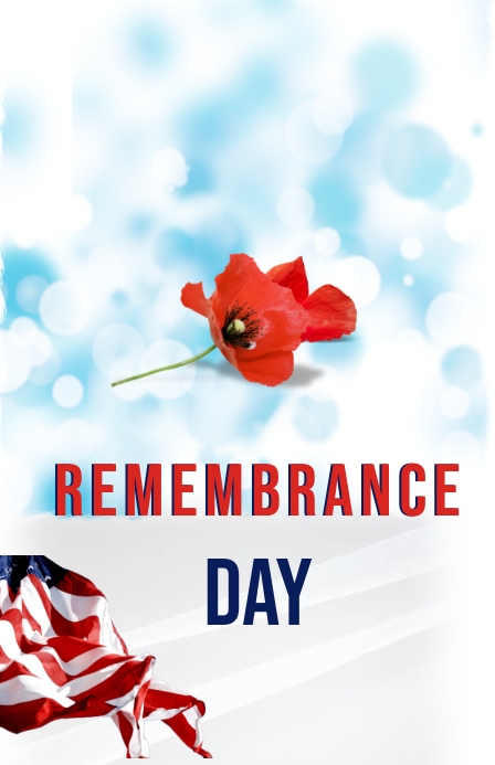 Remembrance Day Poster Template | PosterMyWall