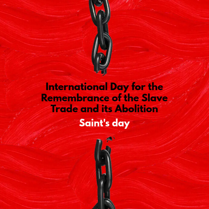 Copy of Remembrance of the Slave Trade Template | PosterMyWall
