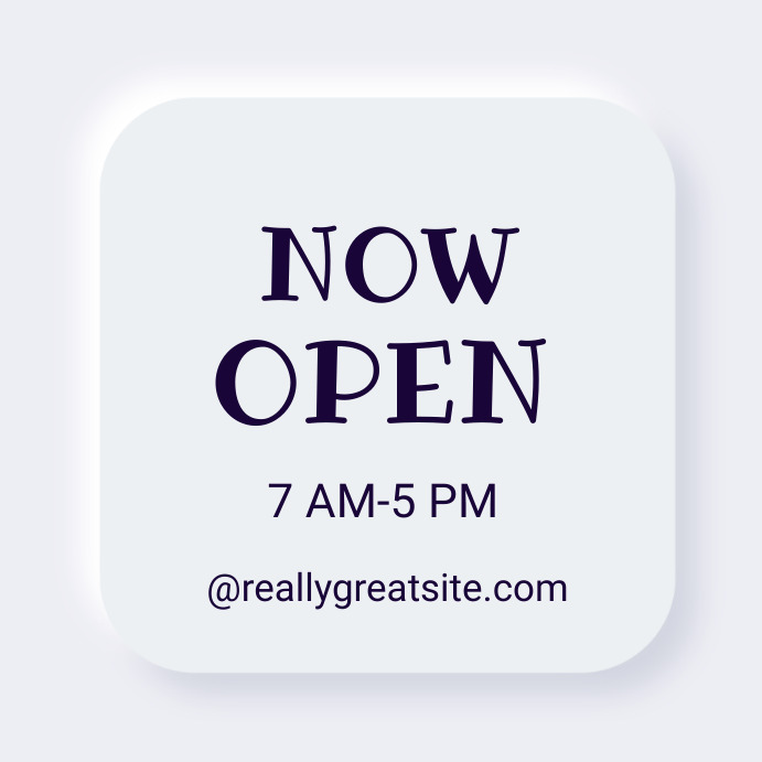 Reminder, Notification, Announcement | PosterMyWall
