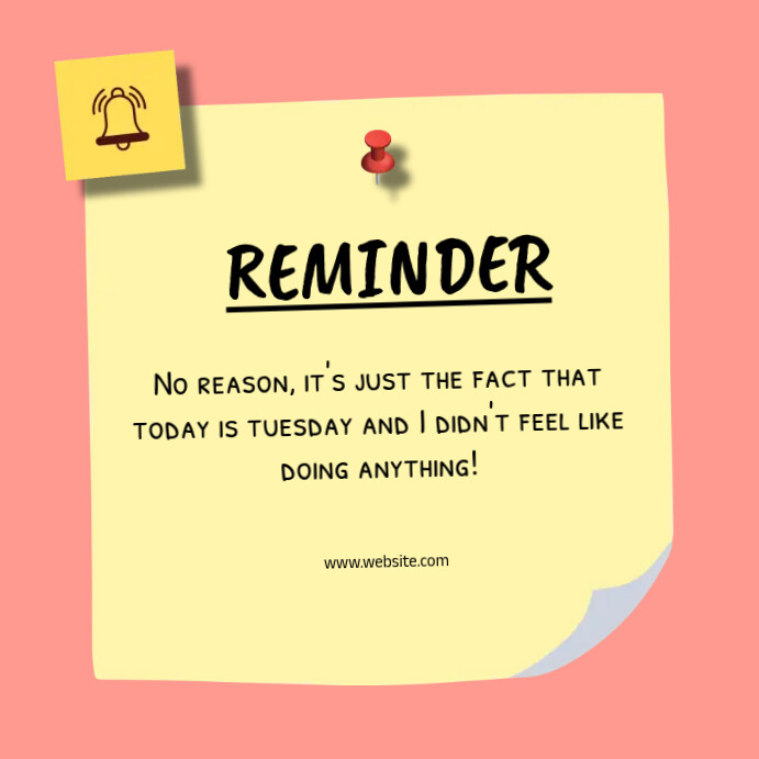 Copy of Reminder and alert posts | PosterMyWall