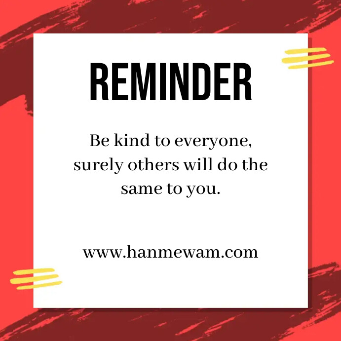 Copy of Reminder | PosterMyWall