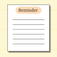 1.2K+ Free Templates for 'Reminder' | PosterMyWall