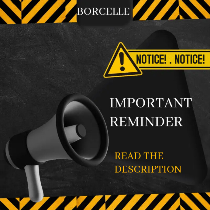 Reminder template | PosterMyWall