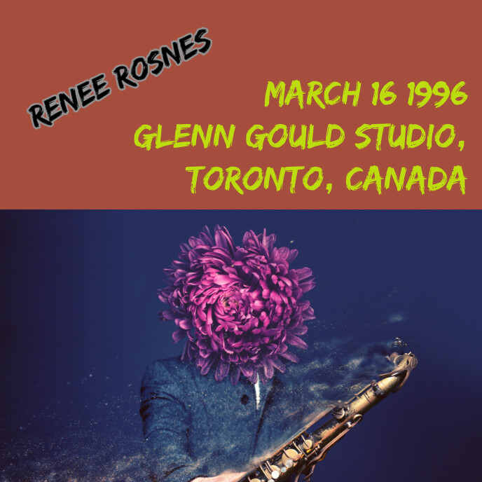 Renee Rosnes 1996 Template | PosterMyWall