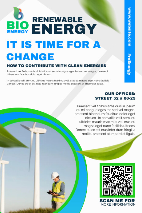 Renewable solar energy flyer Template | PosterMyWall