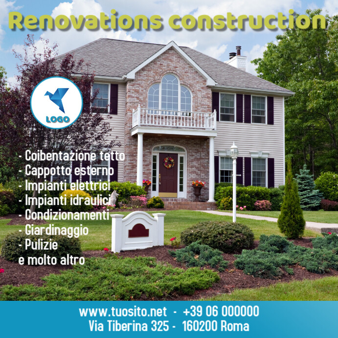 renovations construction Template | PosterMyWall