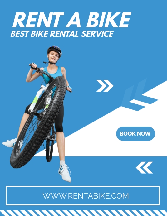 RENT A BIKE TEMPLATE | PosterMyWall