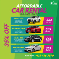 Car Rent Template | PosterMyWall