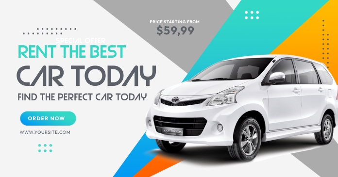 Rent The Best Car Template | PosterMyWall