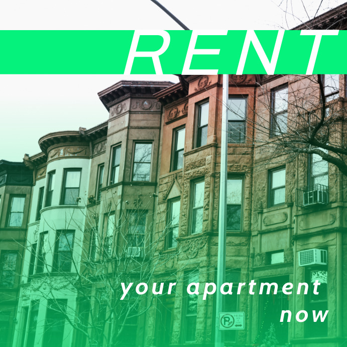 rent your apartment NOW Templat | PosterMyWall