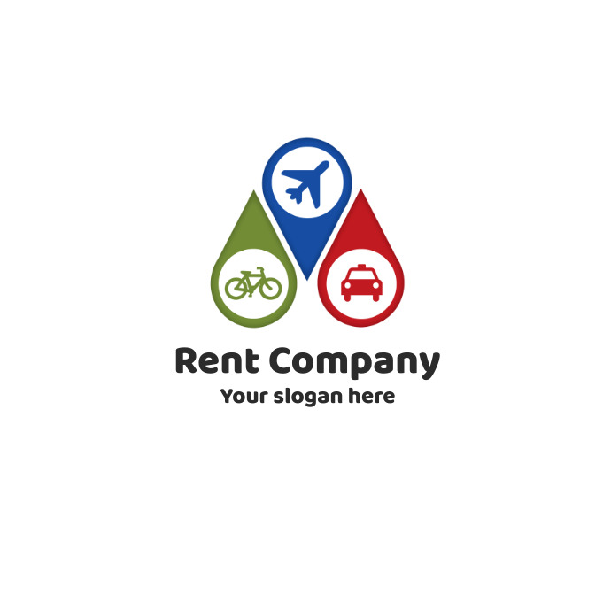 Logo Perusahaan Rental Templat | PosterMyWall