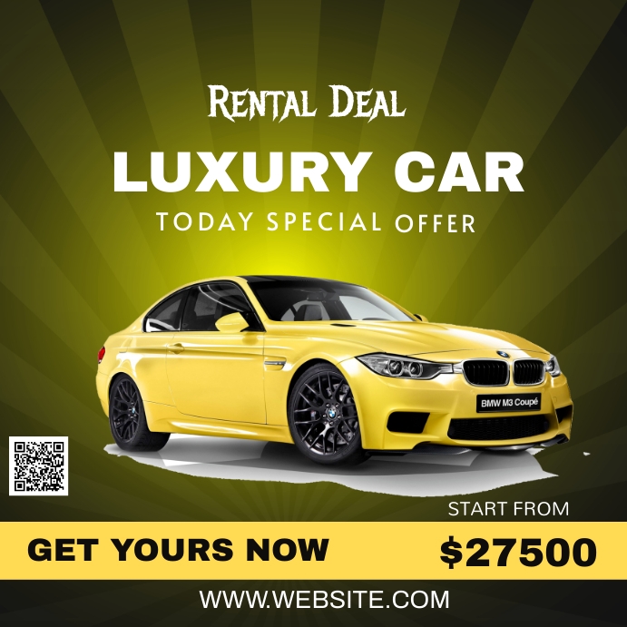 Rental deal Template | PosterMyWall