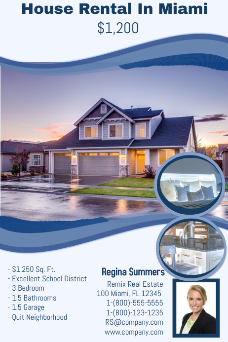 Rental House Template | PosterMyWall