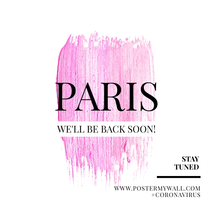 Reopening after lockdown Instagram Promo Ad Template | PosterMyWall