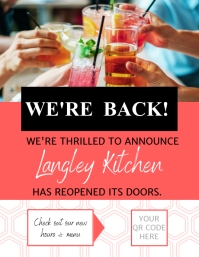 OPEN HOURS SIGN FLYER Template | PosterMyWall