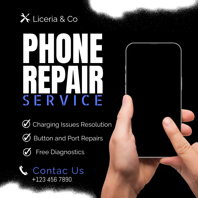 Repair phone Template | PosterMyWall