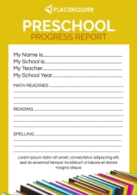 Report Card Template | PosterMyWall