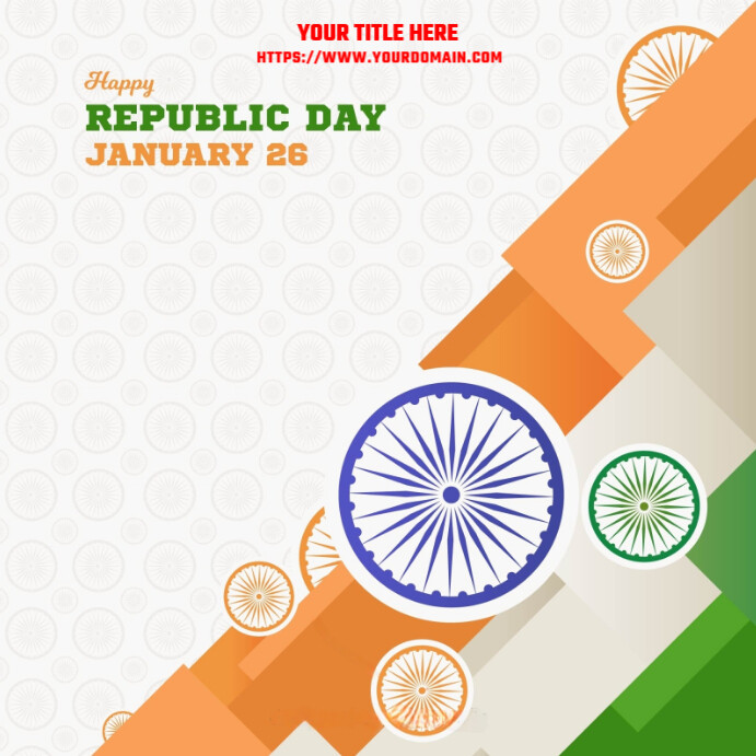 Republic day 2025 Template | PosterMyWall