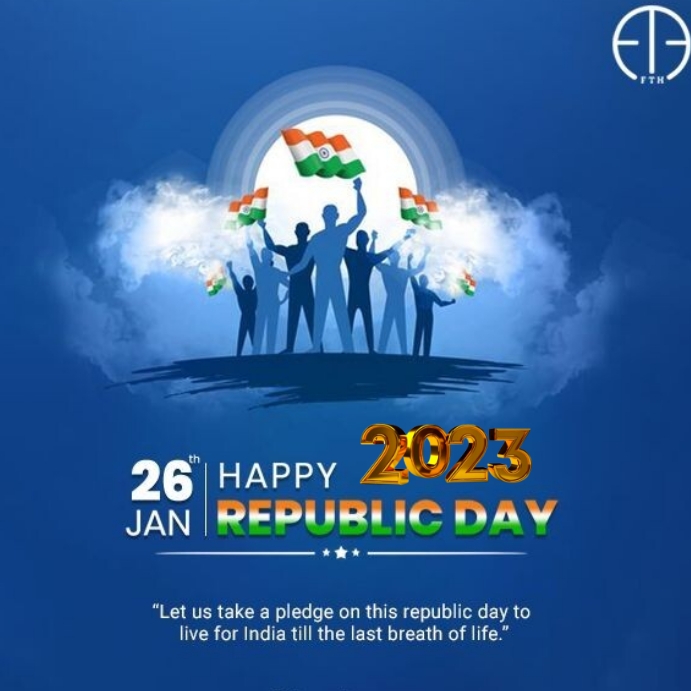 REPUBLIC DAY 26 JANUARY Template | PosterMyWall