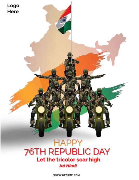 Republic day design Template | PosterMyWall