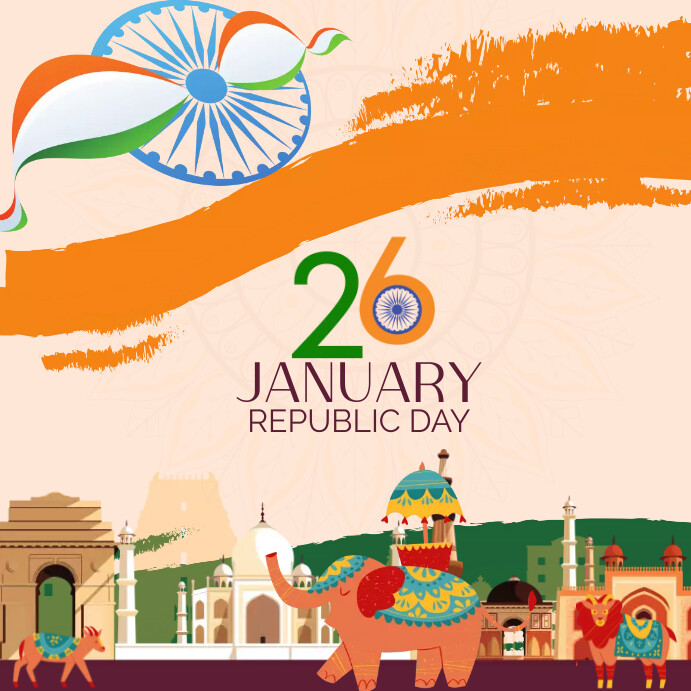 REPUBLIC DAY Template | PosterMyWall