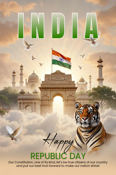 Copy of Republic day | PosterMyWall