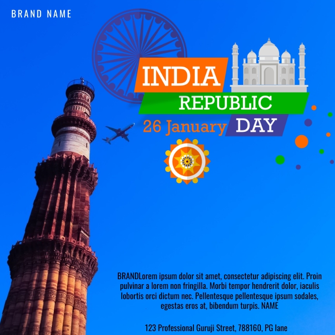 republic day Template | PosterMyWall