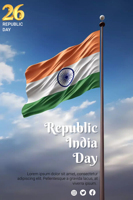 republic day Template | PosterMyWall
