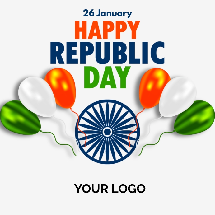 Republic Day Template | PosterMyWall
