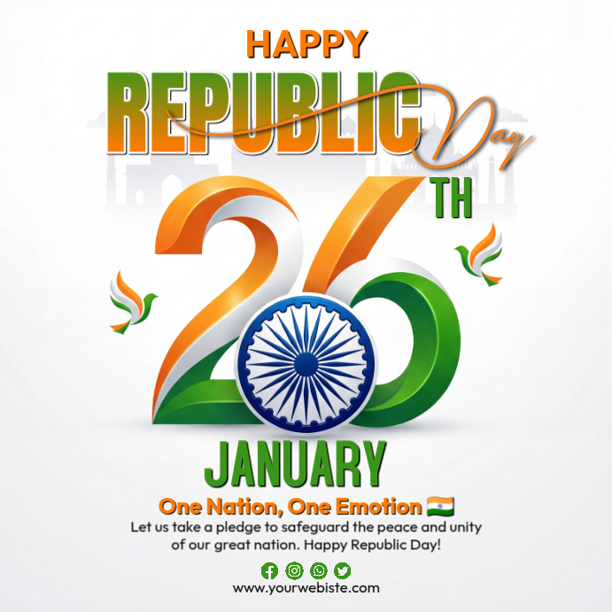 republic day Template | PosterMyWall