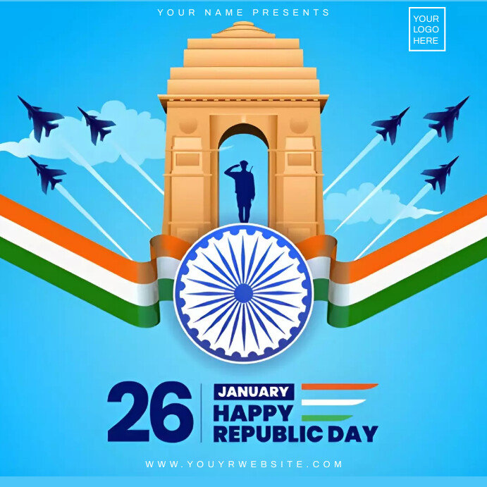Republic day flyer Template | PosterMyWall
