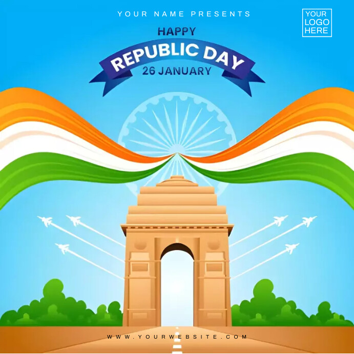 Republic day flyer Template | PosterMyWall
