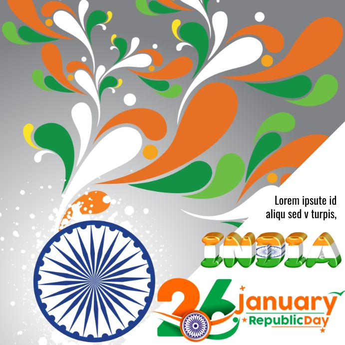 Republic day instagram post Template | PosterMyWall
