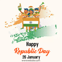 Republic day Instagram post Template | PosterMyWall
