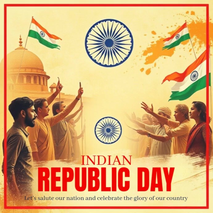 Plantilla de Republic Day Invitation | PosterMyWall