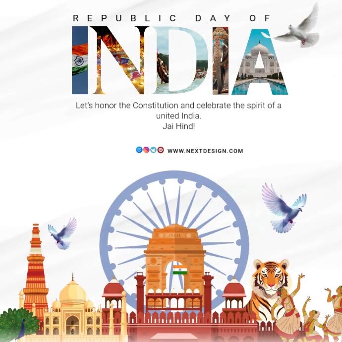 republic day of india Template | PosterMyWall