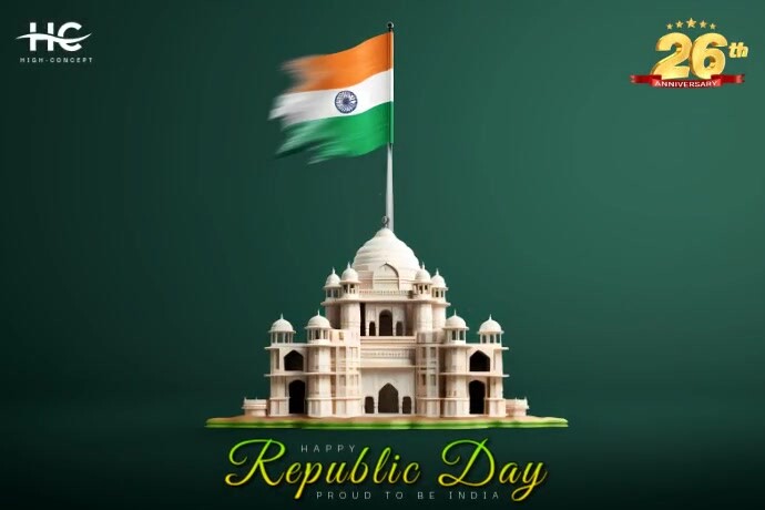 REPUBLIC DAY OF INDIA Template | PosterMyWall