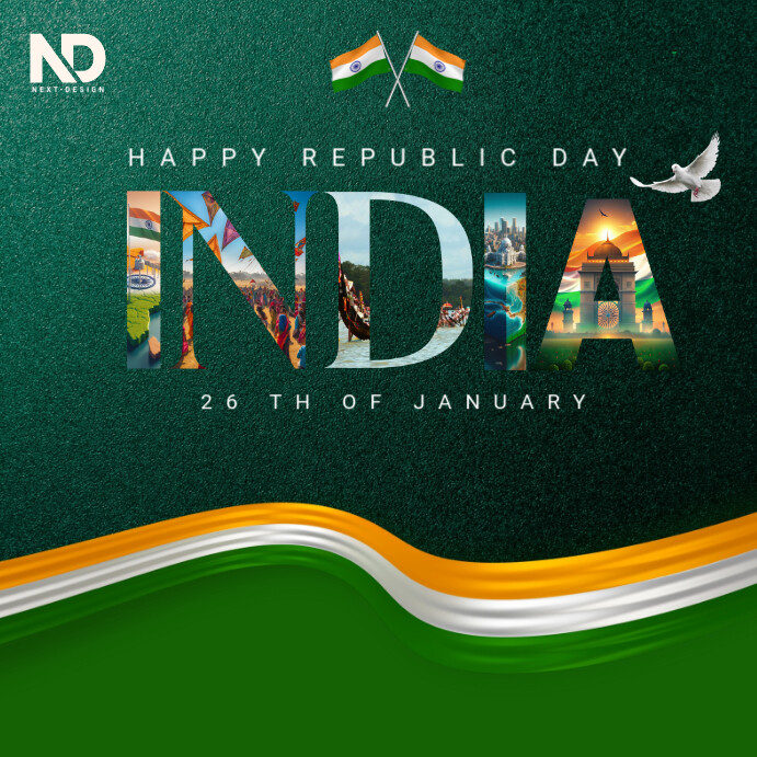 republic day of india Template | PosterMyWall