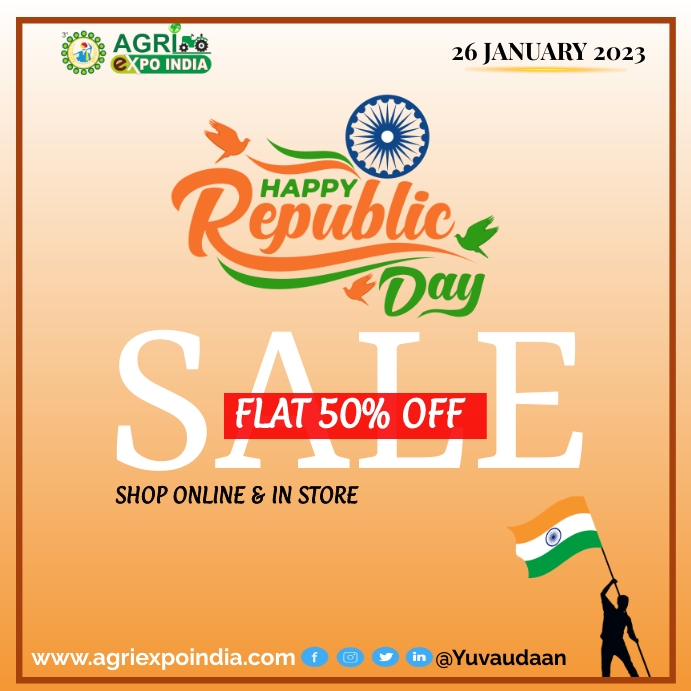 Copy of Republic day Sale | PosterMyWall