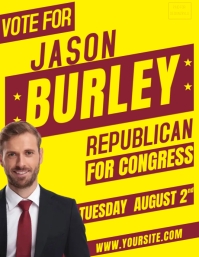 VOTE-POSTER template | PosterMyWall