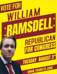 VOTE POSTER template | PosterMyWall