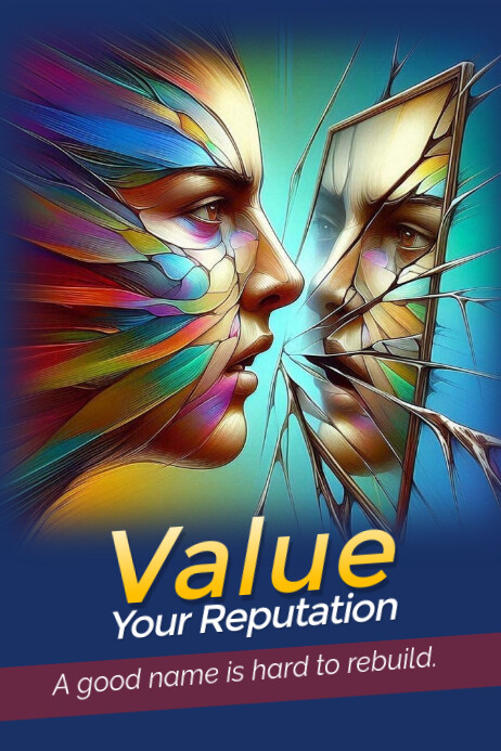 Copy of Reputation | PosterMyWall