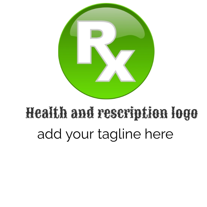 Rescription logo Template | PosterMyWall
