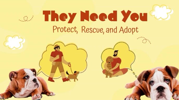 Rescue Dog Day Video Template | PosterMyWall