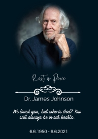 rest in peace Template | PosterMyWall