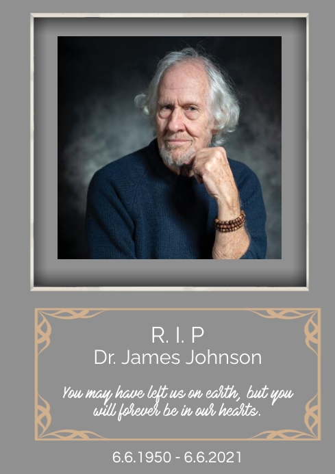 rest in peace Template | PosterMyWall