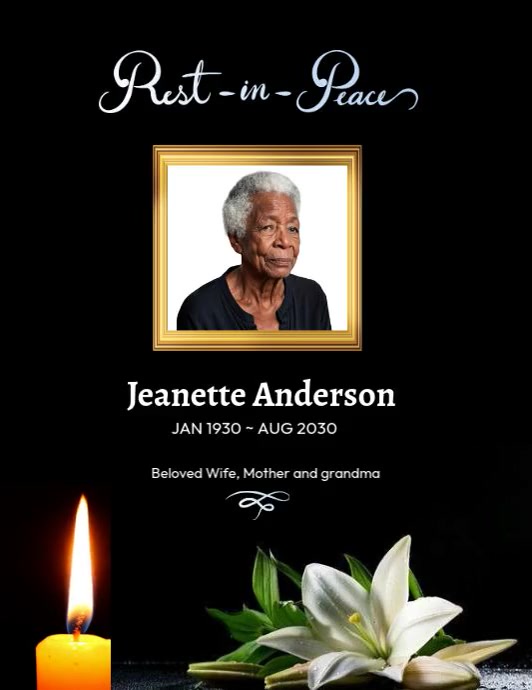 Rest In Peace Template | PosterMyWall