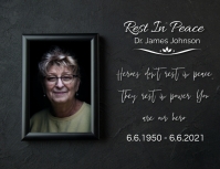 Funeral | Memorial | Rest In Peace | Template | PosterMyWall