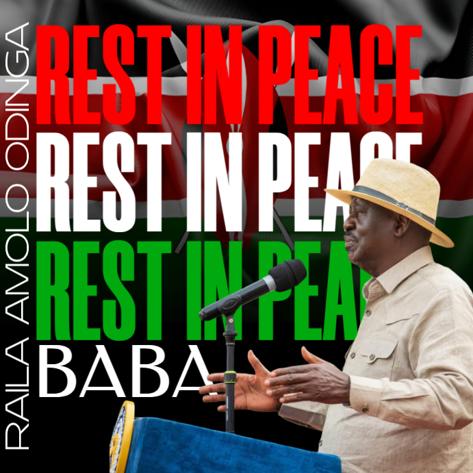 rest in peace flyer Template | PosterMyWall